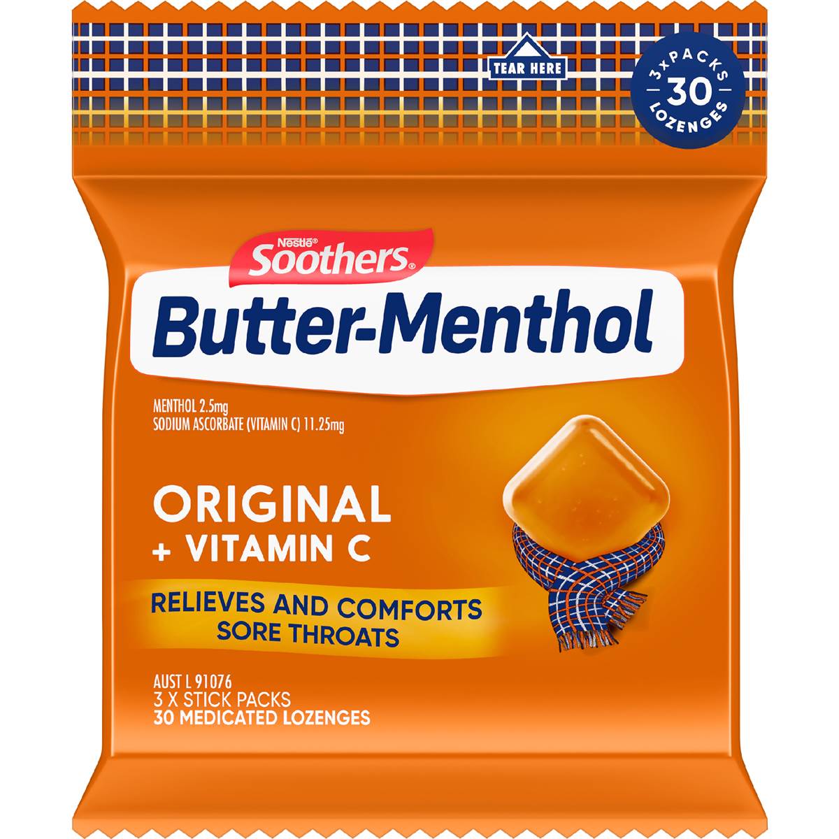 Nestle Butter-menthol Throat Lozenge
