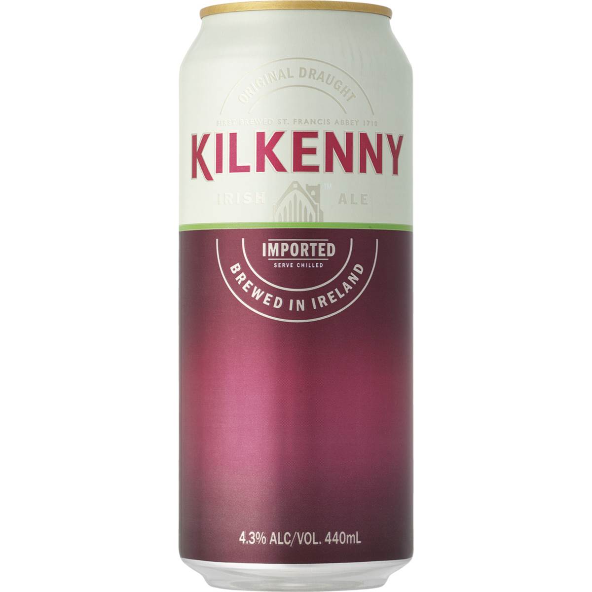 Calories in Kilkenny Original Draught Irish Ale Can calcount