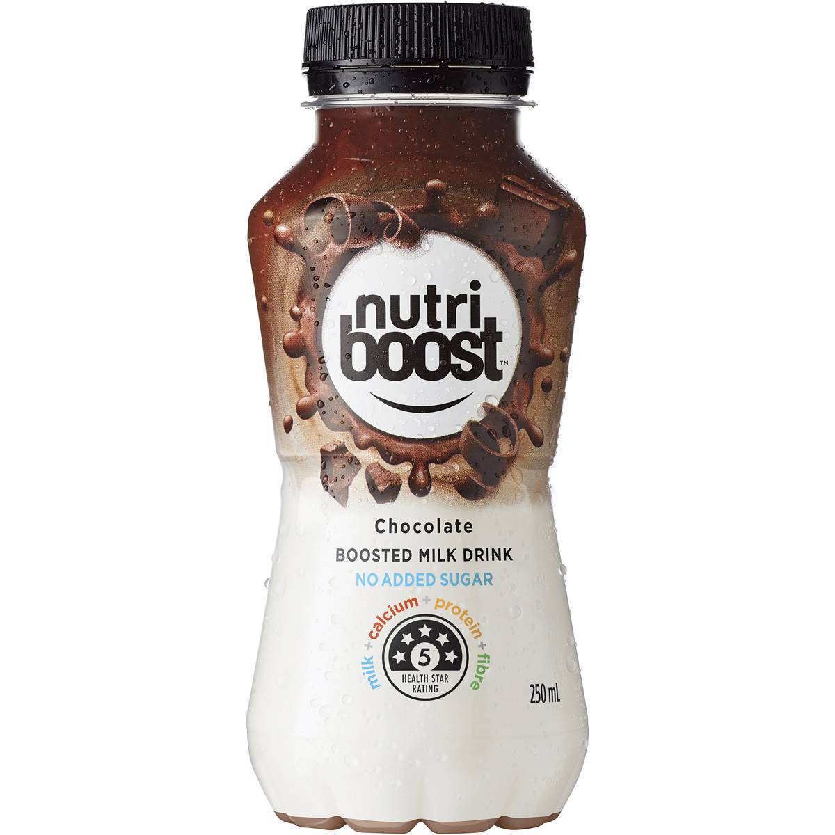 Calories in Nutriboost Boosted Milk Drink Chocolate calcount