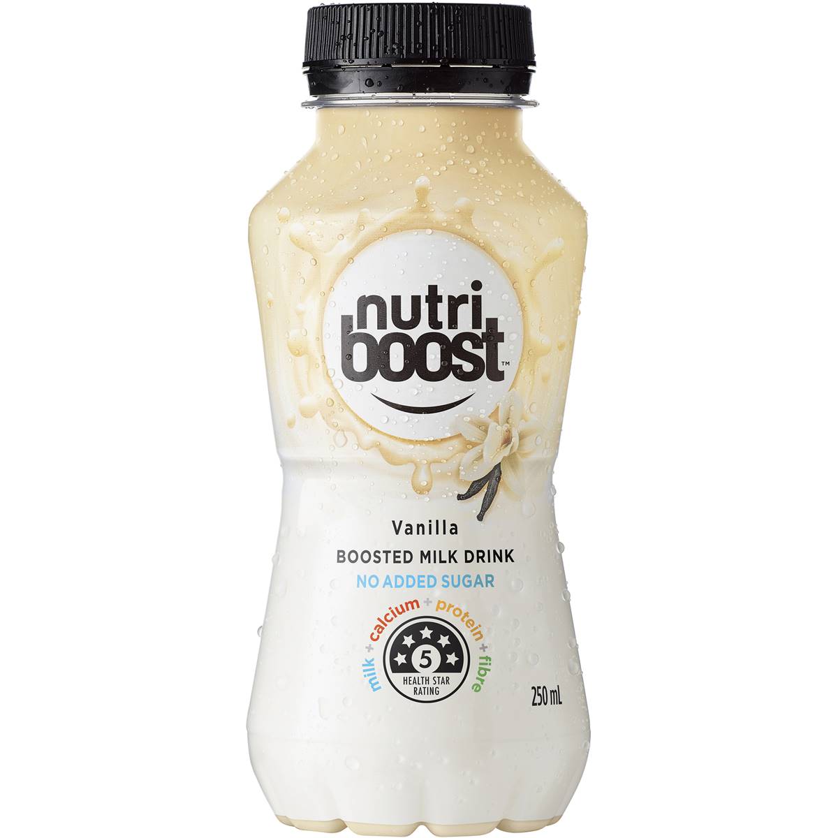Calories in Nutriboost Boosted Milk Drink Vanilla calcount