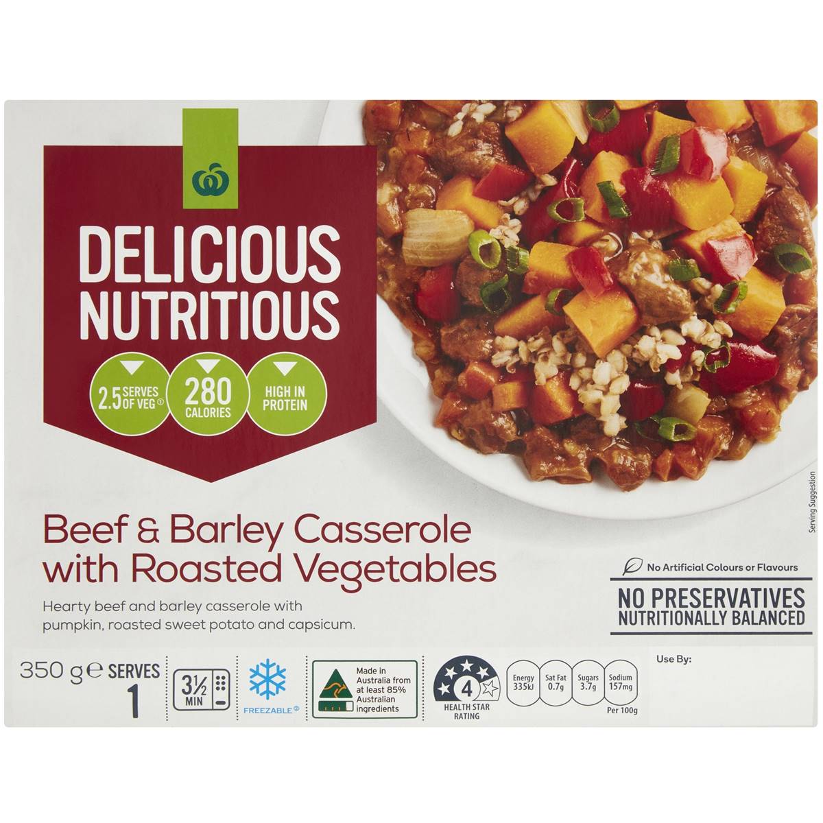 Calories in Woolworths Barley Sugar Calorie Counter Australia