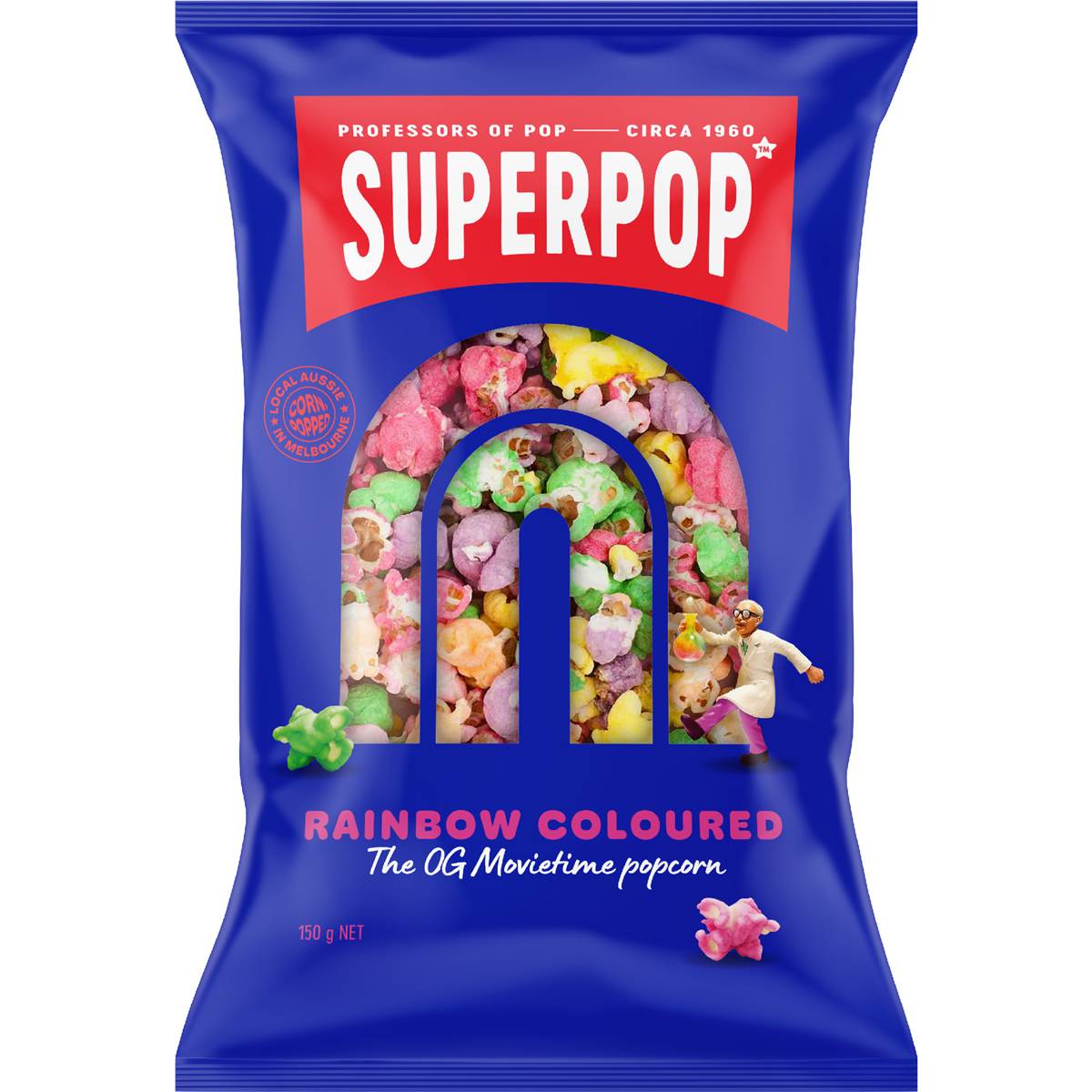 Calories in Movietime Popcorn Bag Multi Coloured calcount