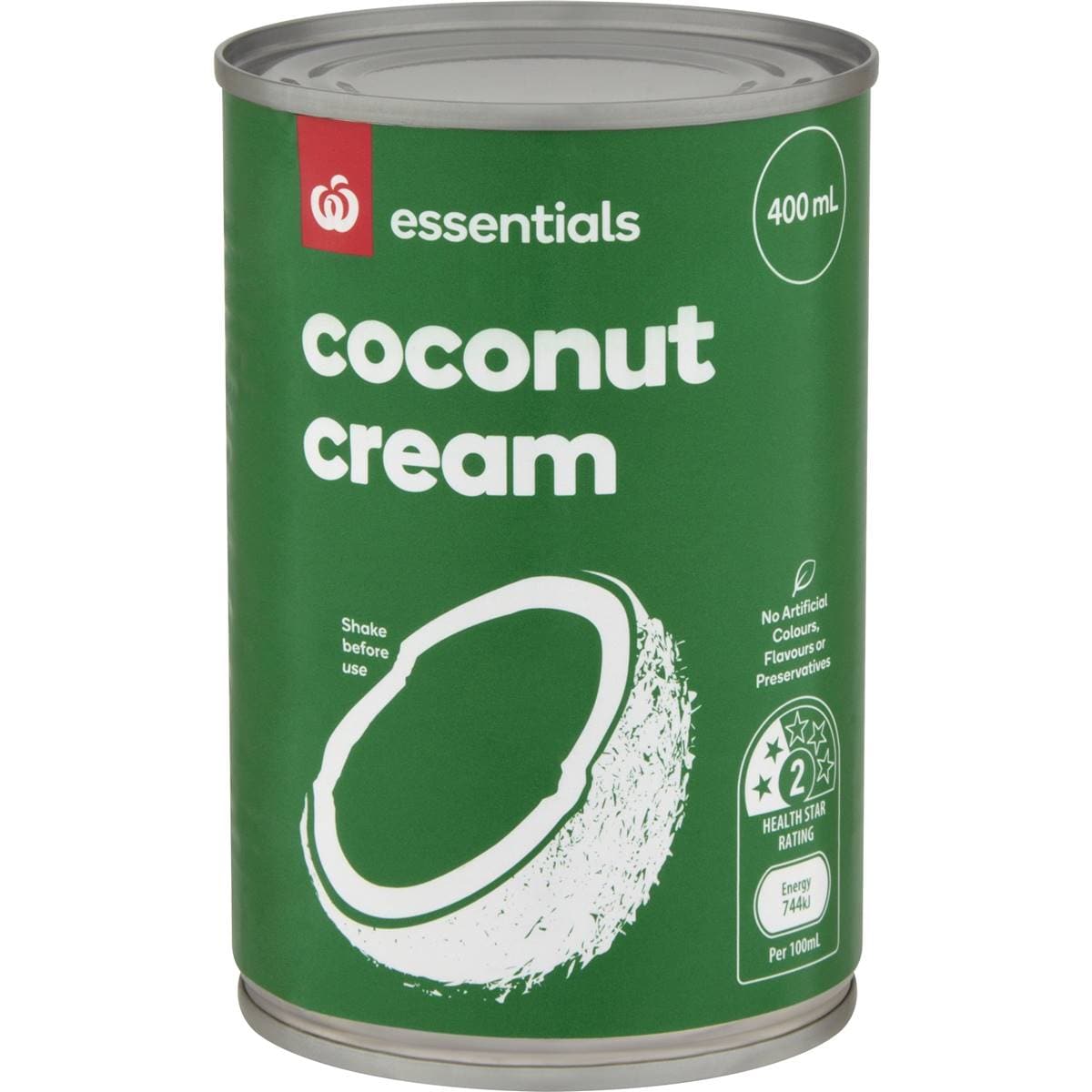 Calories in Essentials Coconut Cream calcount