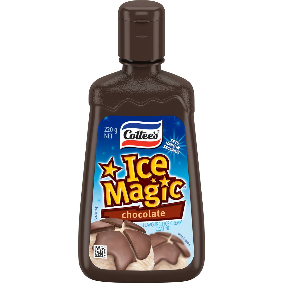 Calories in Cottee's Ice Magic White Chocolate Topping calcount