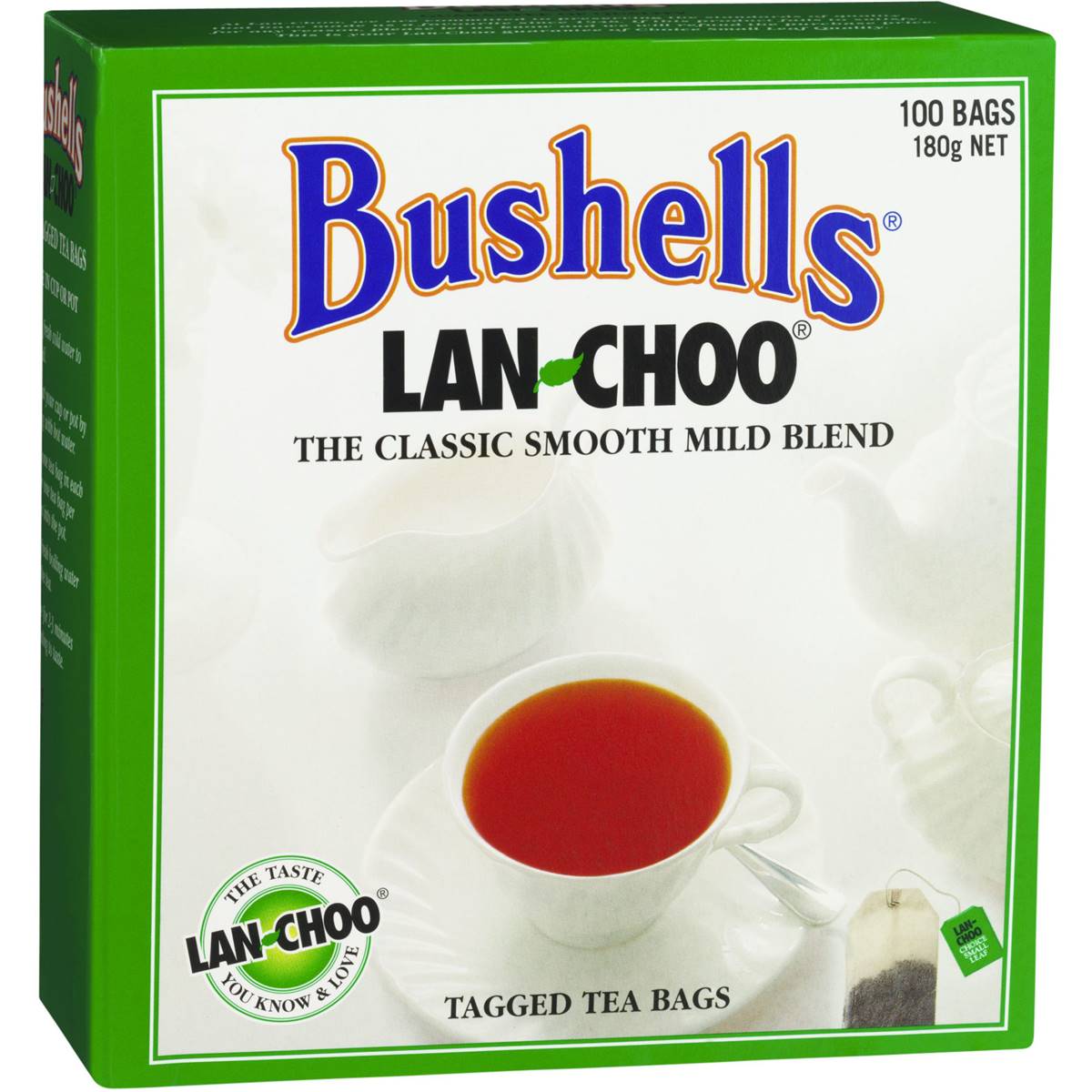 Calories in Bushells Lan Choo Loose Leaf Tea calcount