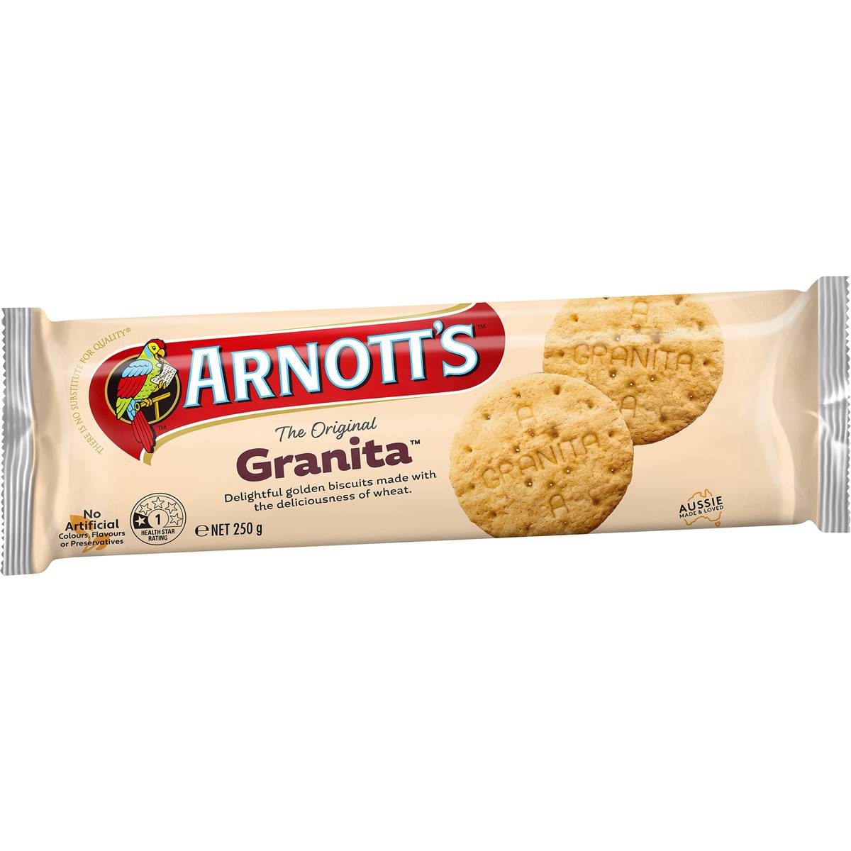 Calories in Arnott's Granita Biscuits calcount
