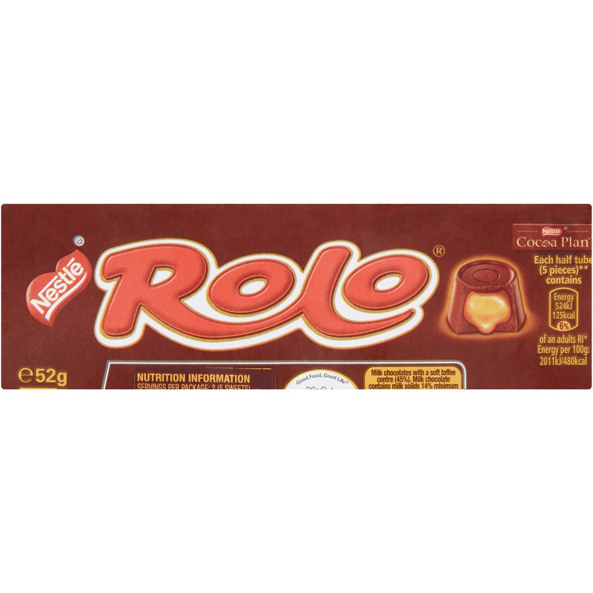 Calories in Nestle Rolo calcount
