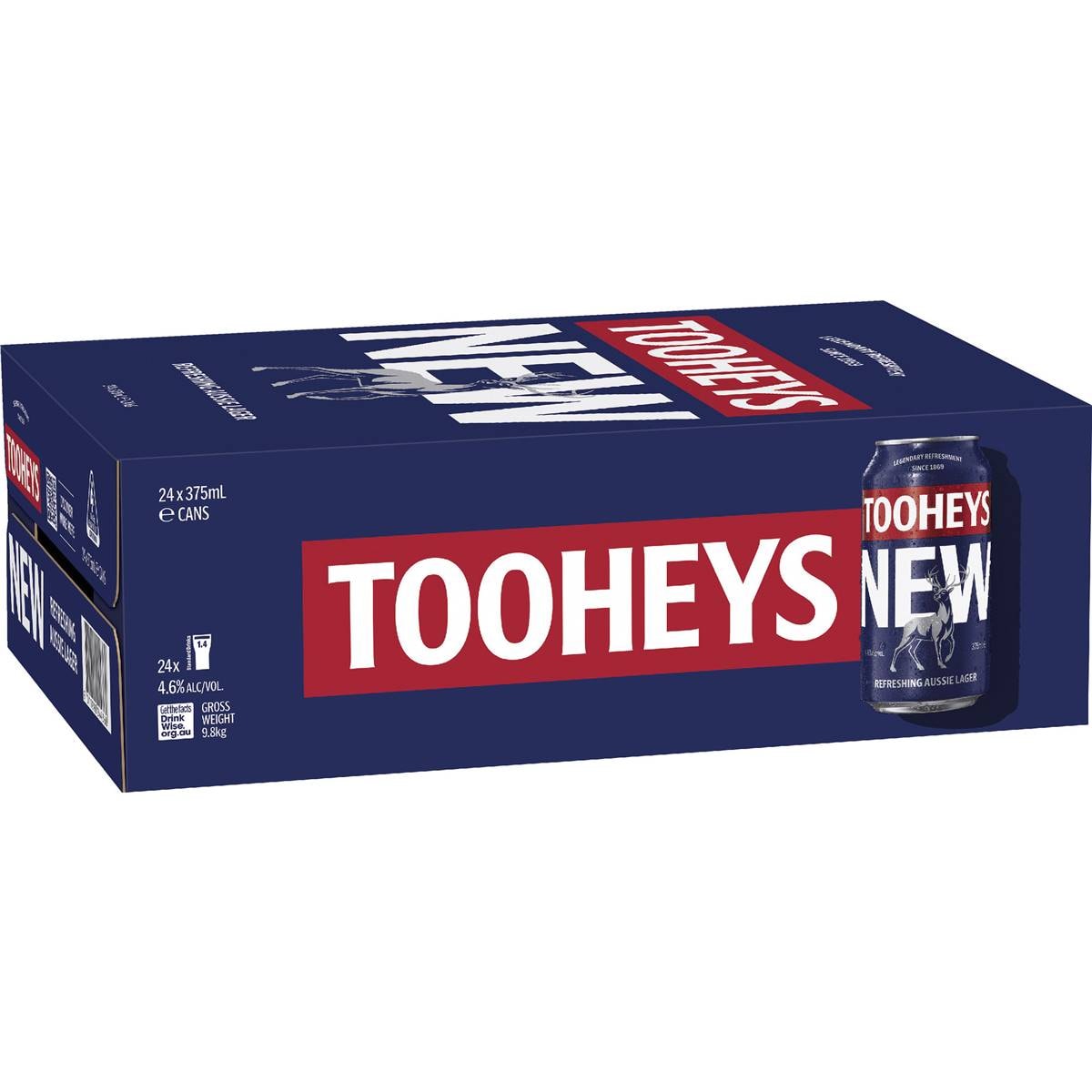 Tooheys New Lager Cans