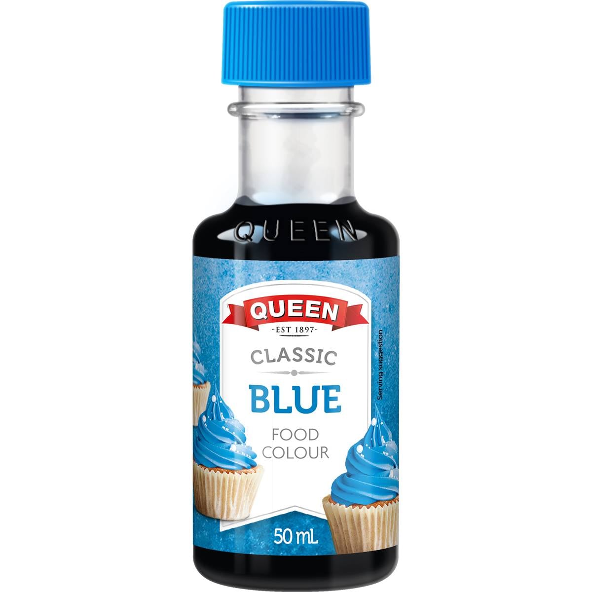 Calories in Queen Blue Food Colour calcount