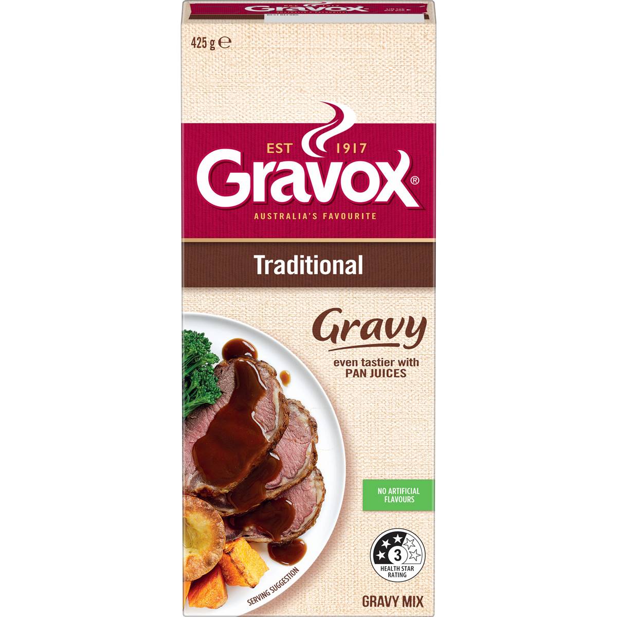 Calories in Gravox Gravy Mix Traditional calcount