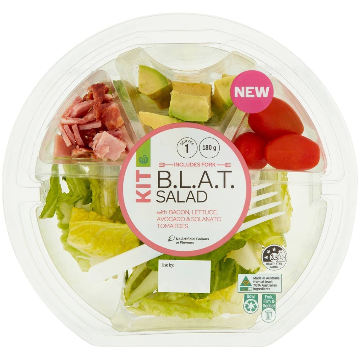 Calories in Woolworths Blat Salad Bowl calcount