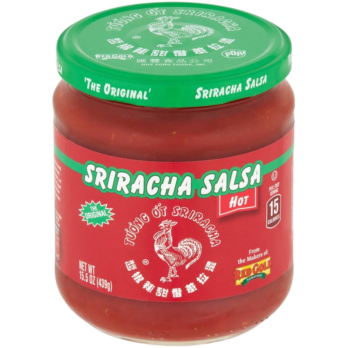 Calories in Huy Fong Sriracha Salsa Hot calcount