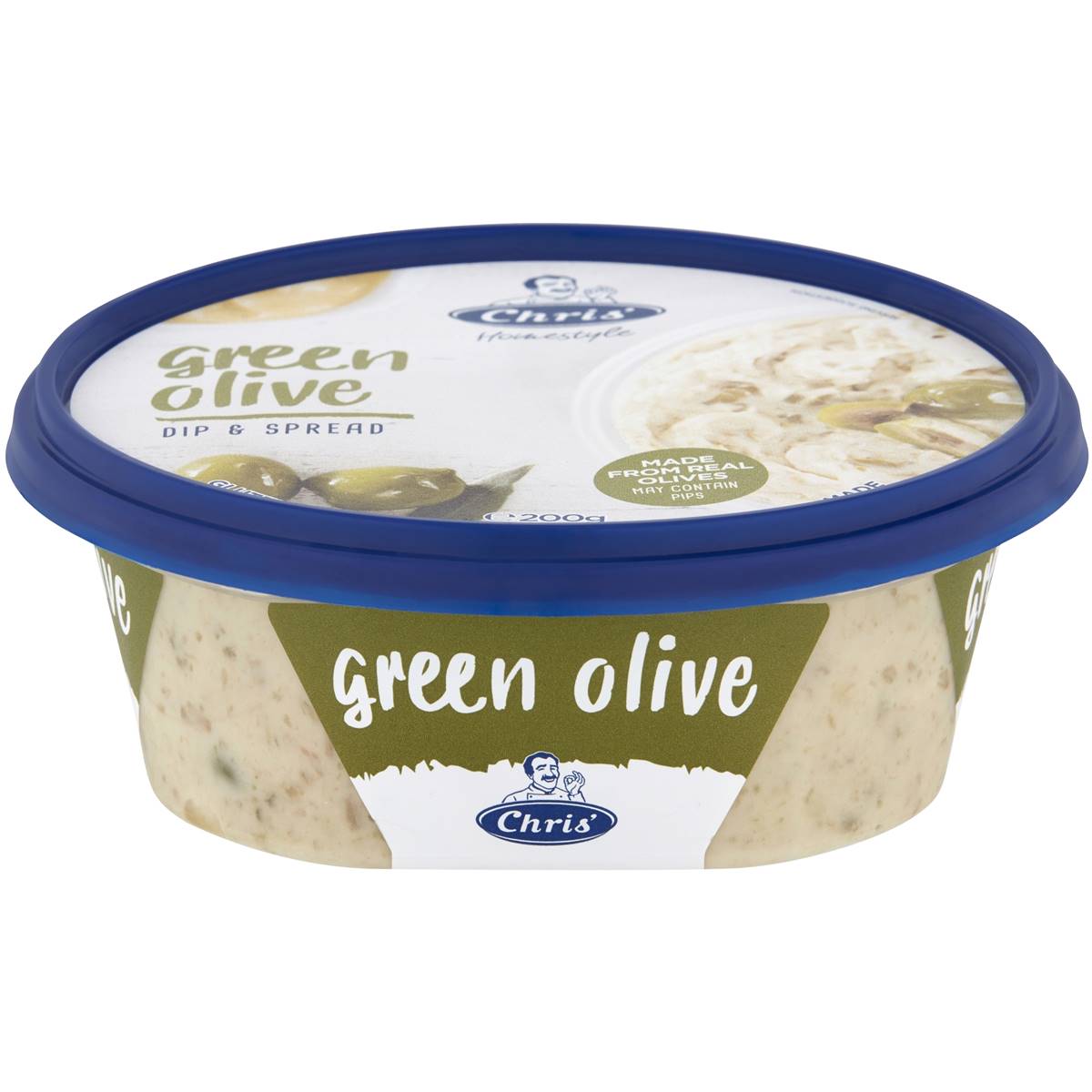 Chris' Dips Green Olive