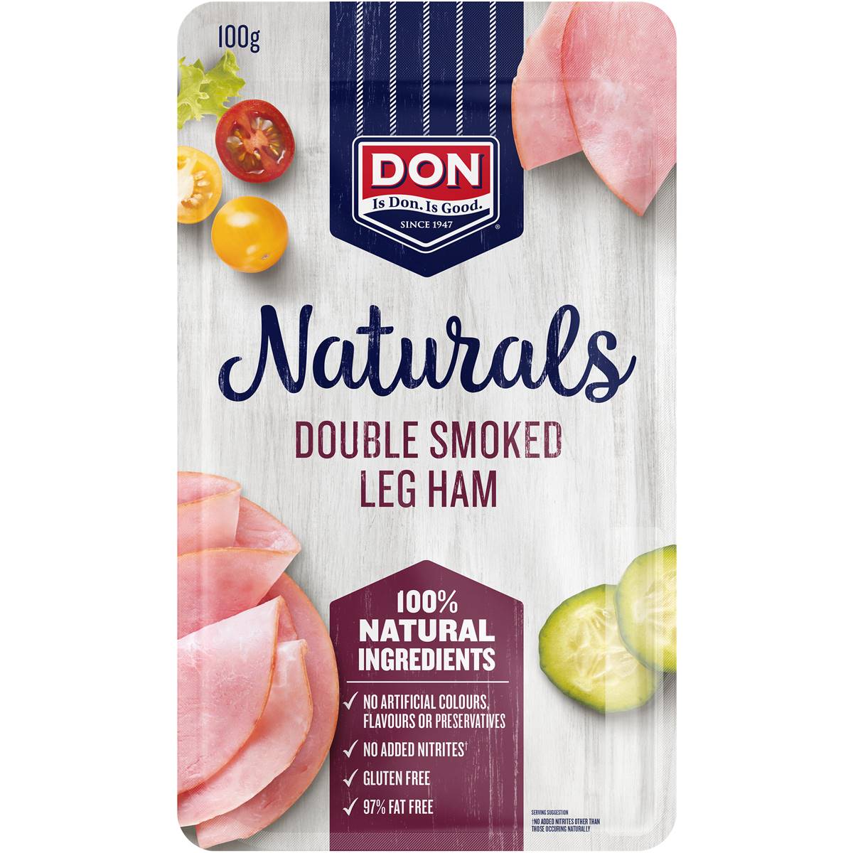 Calories in Don All Natural Double Smoked Ham calcount