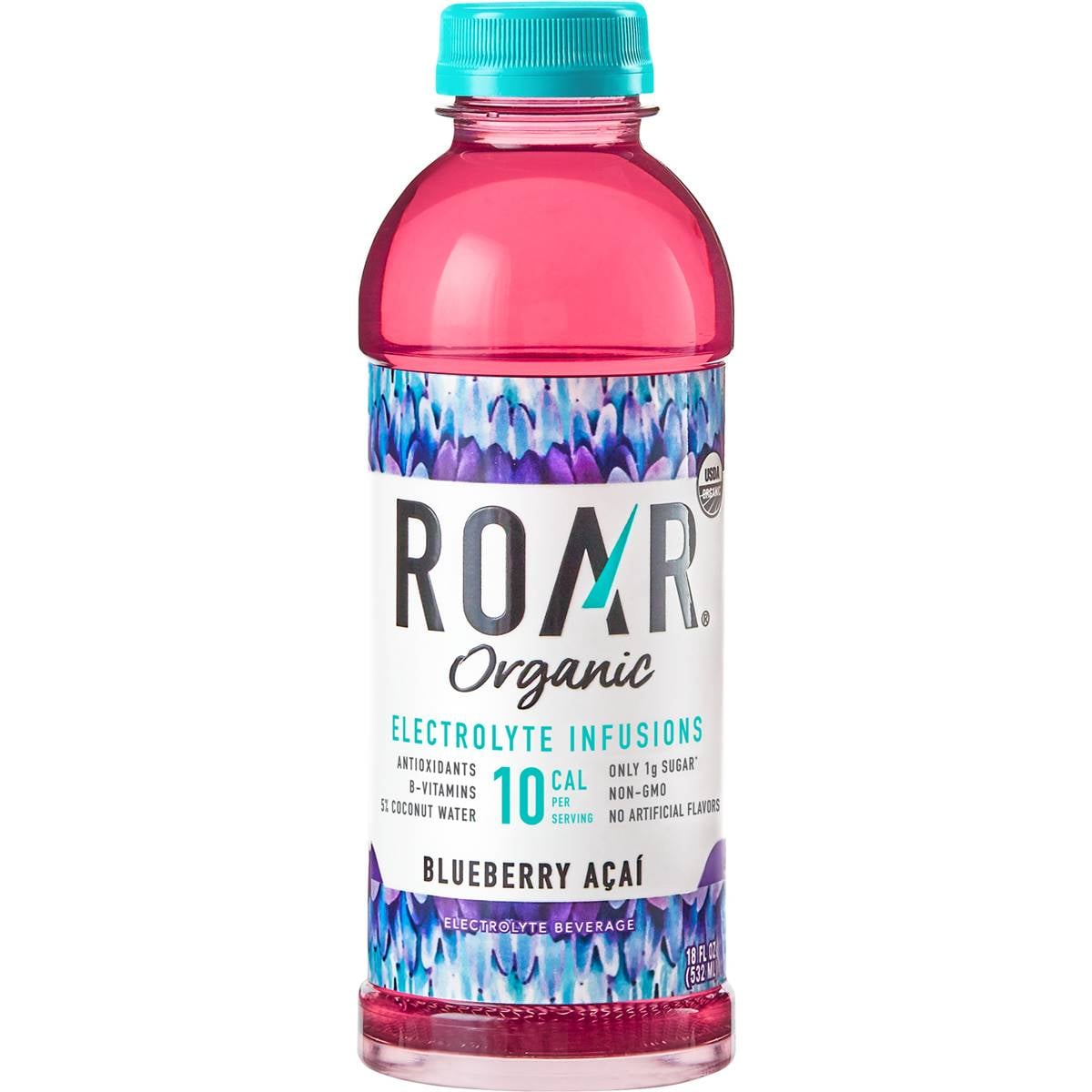 Calories in Roar Organic Blueberry Acai Calorie Counter Australia