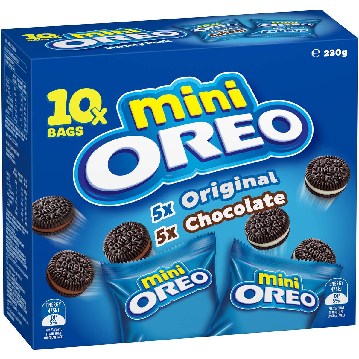 Calories in Oreo Mini Multipack Original calcount