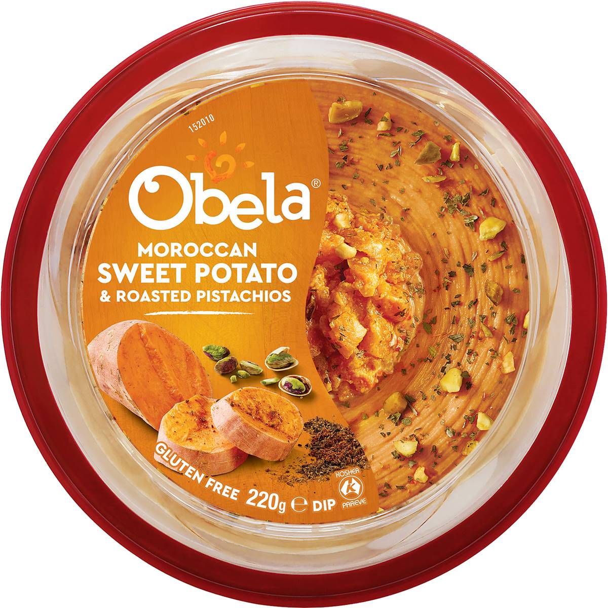 Calories in Obela Moroccan Sweet Potato & Pistachios calcount