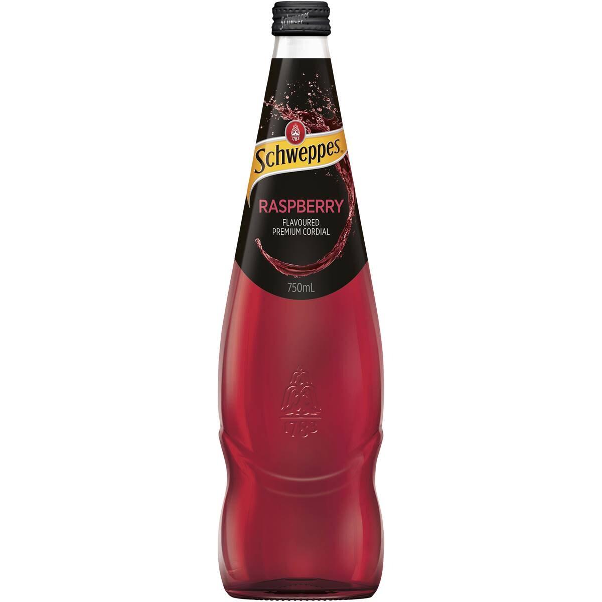 Calories in Schweppes Cordial Raspberry calcount