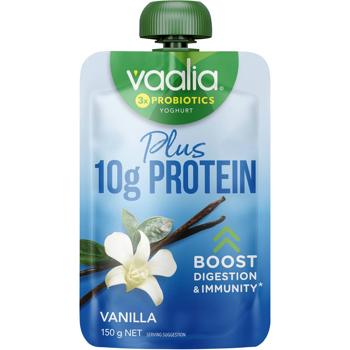 Calories in Vaalia Plus 10g Protein Yoghurt Vanilla calcount