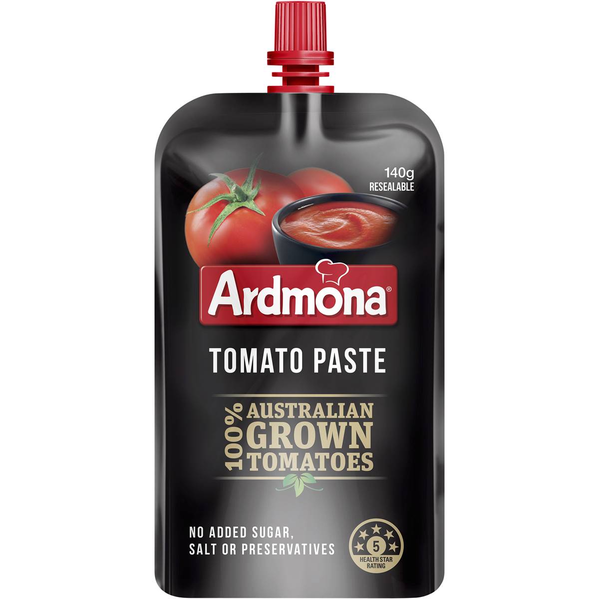 Calories in Ardmona Tomato Paste calcount