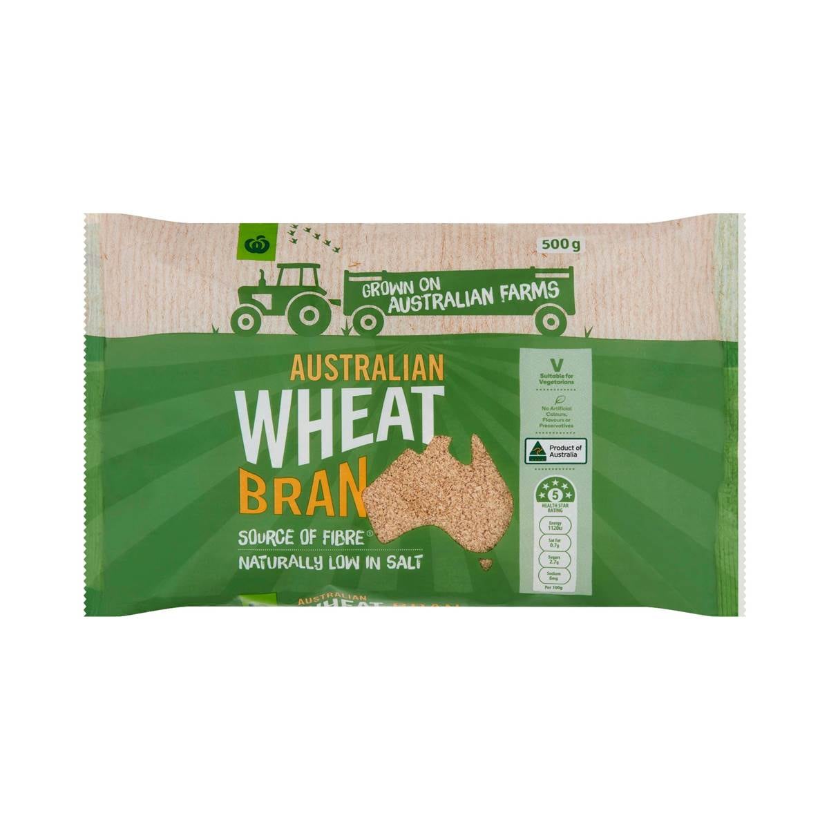 Calories in Woolworths Natural Bran calcount