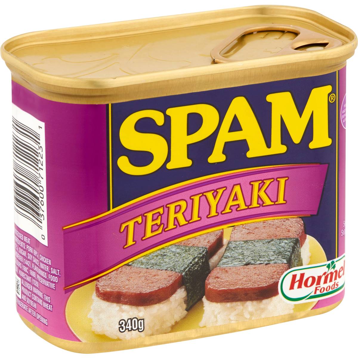 Calories in Spam Teriyaki calcount