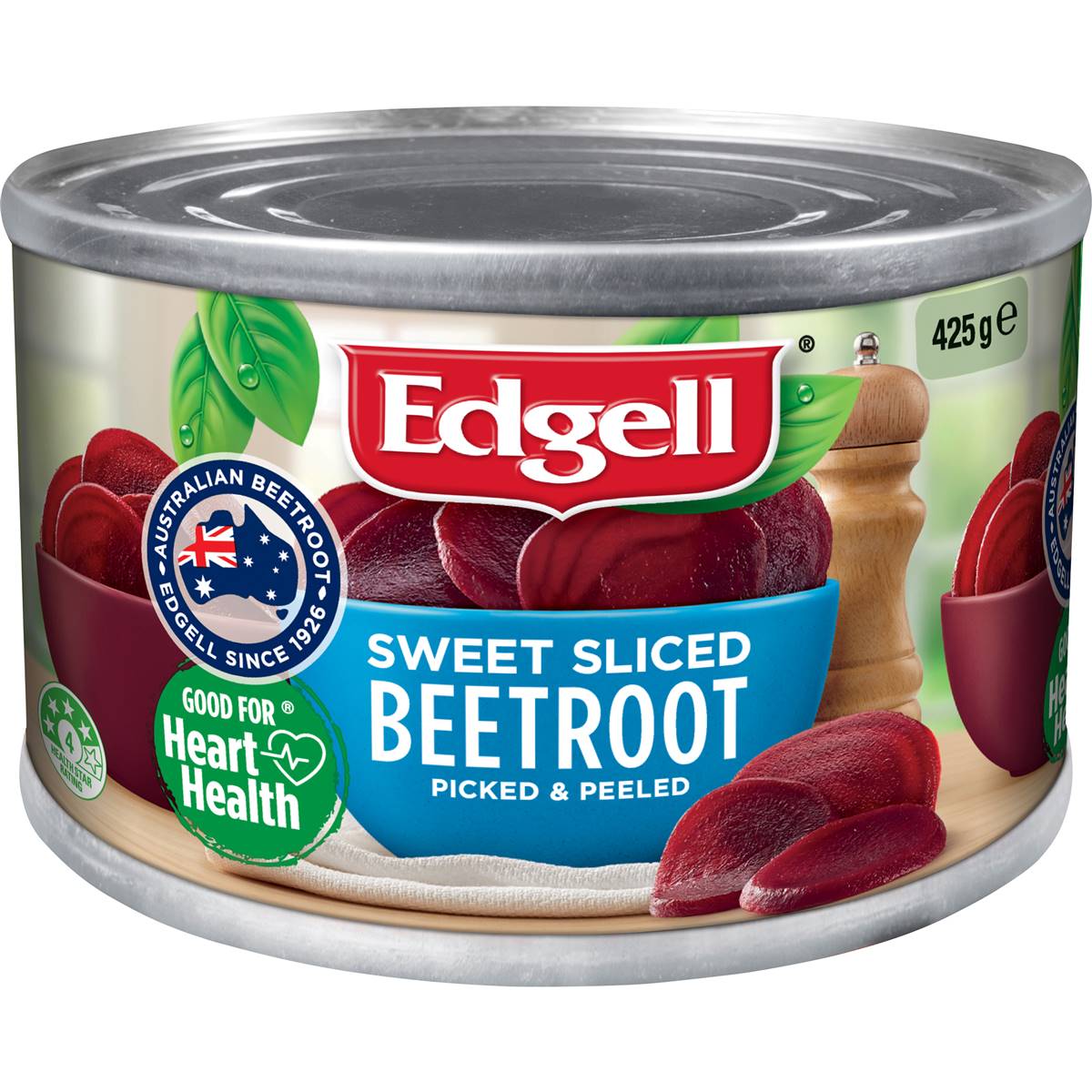 Calories in Edgell Sweet Sliced Beetroot Sliced Sweet calcount
