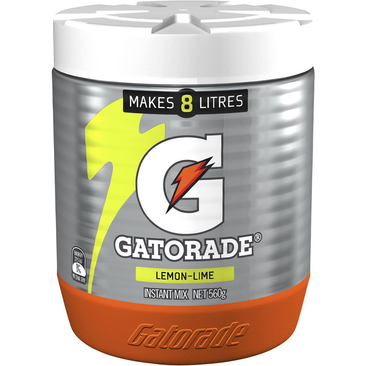 Calories in Gatorade G-active Electrolyte Water Lemon Flavoured No ...