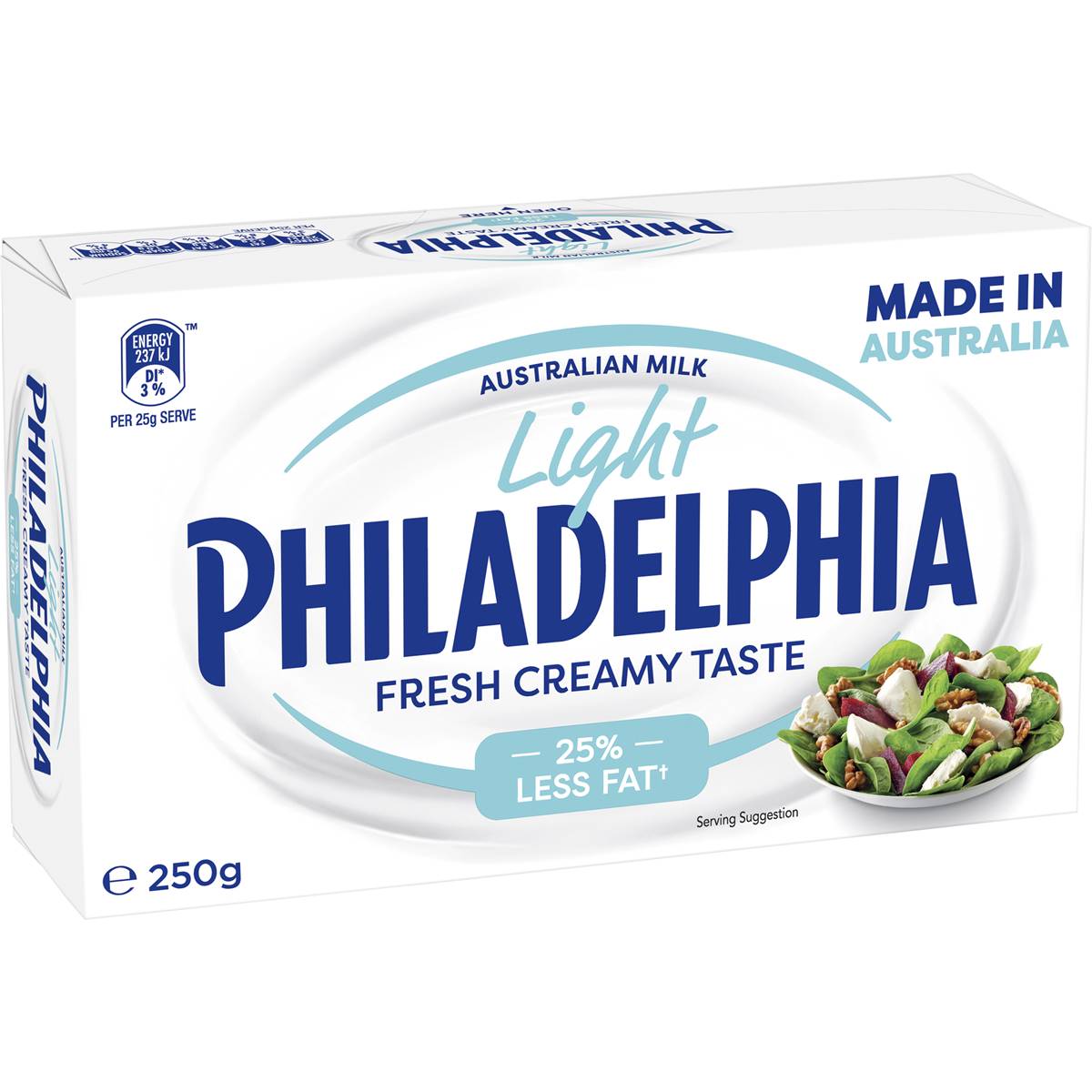 Calories in Philadelphia Cream Cheese Block Light calcount