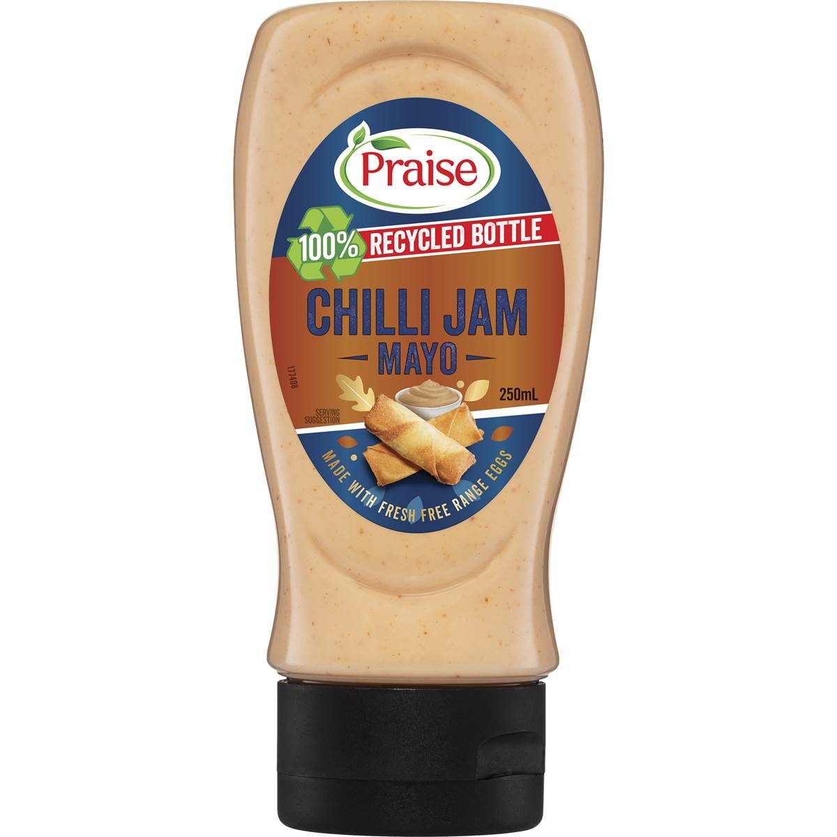 Calories in Praise Goodness Whole Egg Chilli Mayo calcount