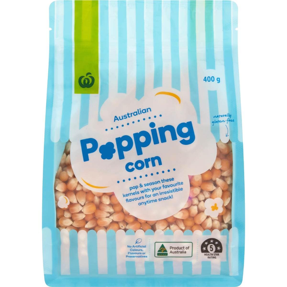 Calories in Riviana Popping Corn Kernels calcount