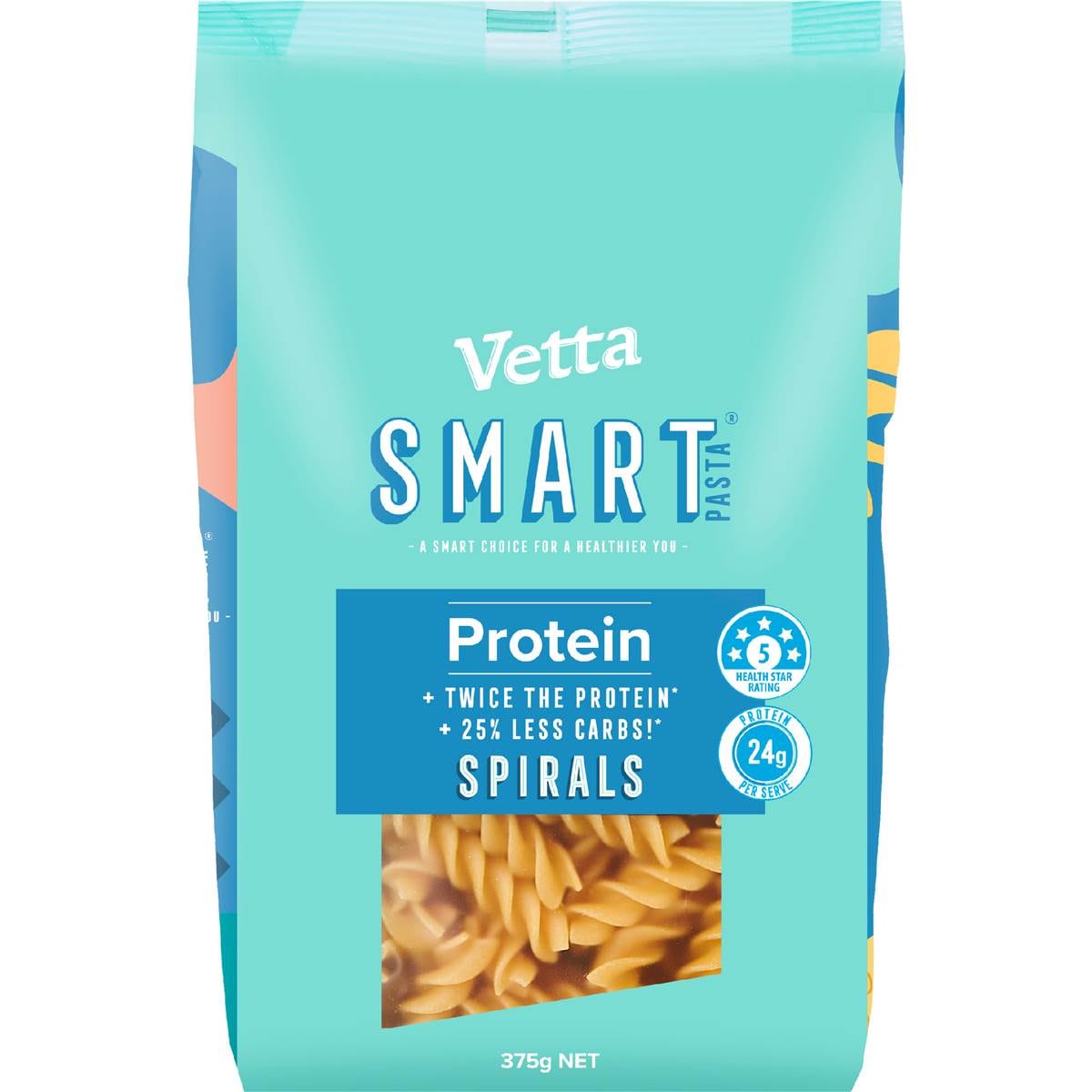 Calories in Vetta Pasta Spirals Calorie Counter Australia