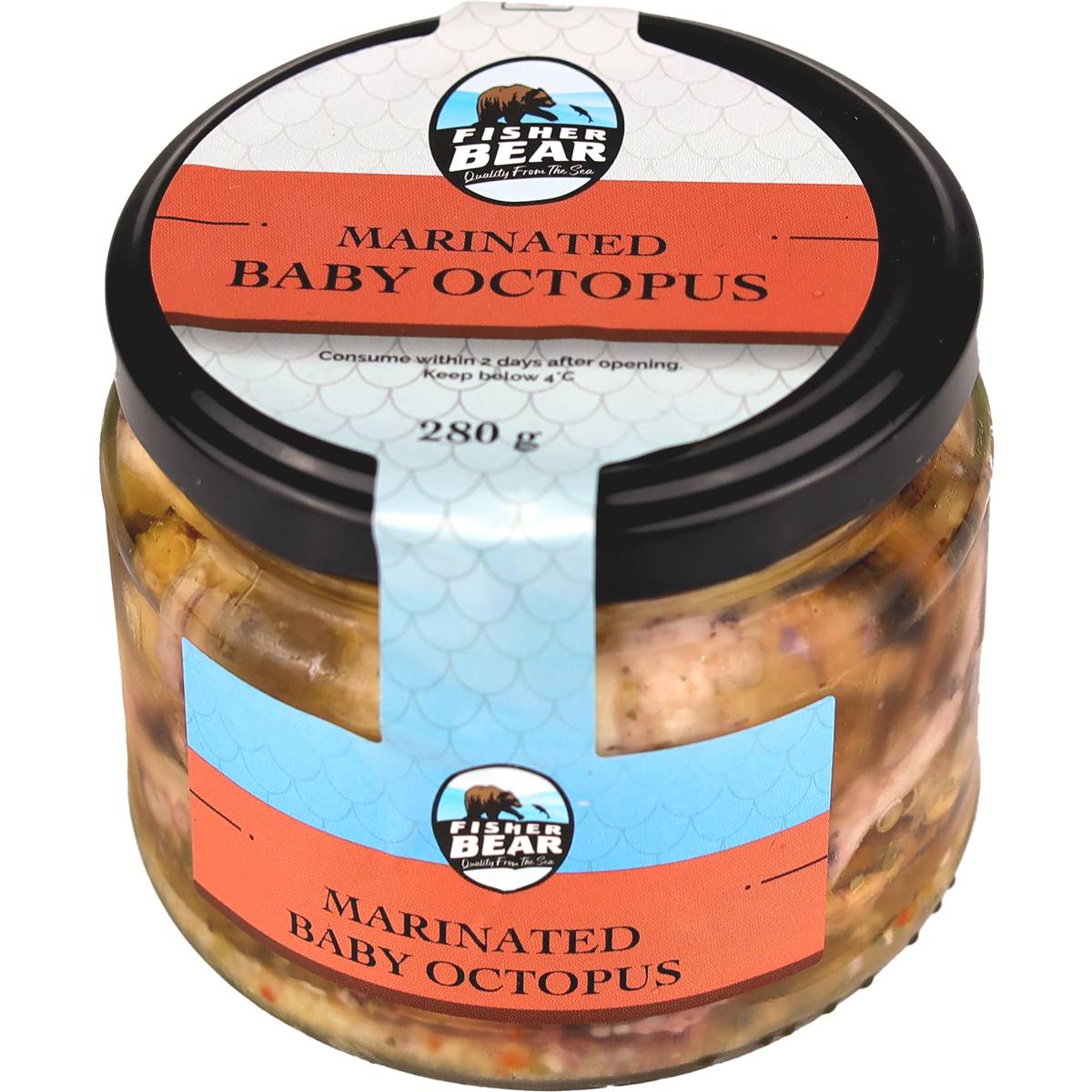 Calories in Fremantle Marinated Octopus Original calcount