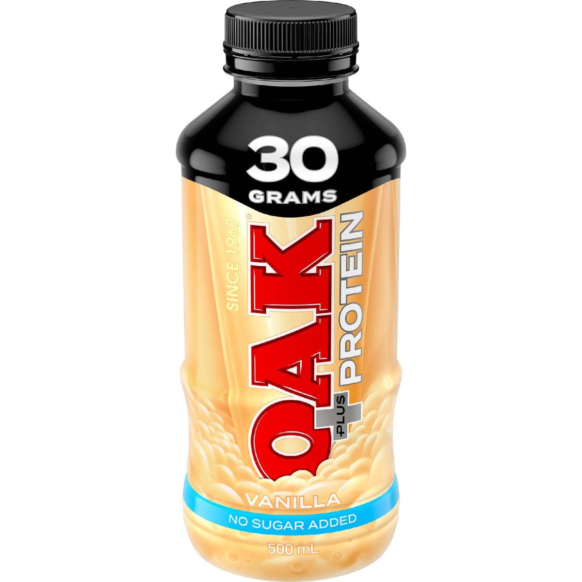 Calories in Oak Plus No Sugar Added Vanilla - Calorie Counter Australia