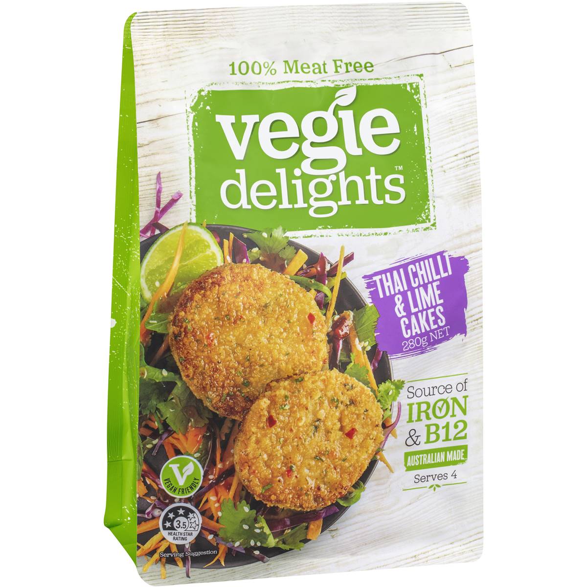 Calories in Vegie Delights Plant Based Vegie Sausages Calorie Counter ...