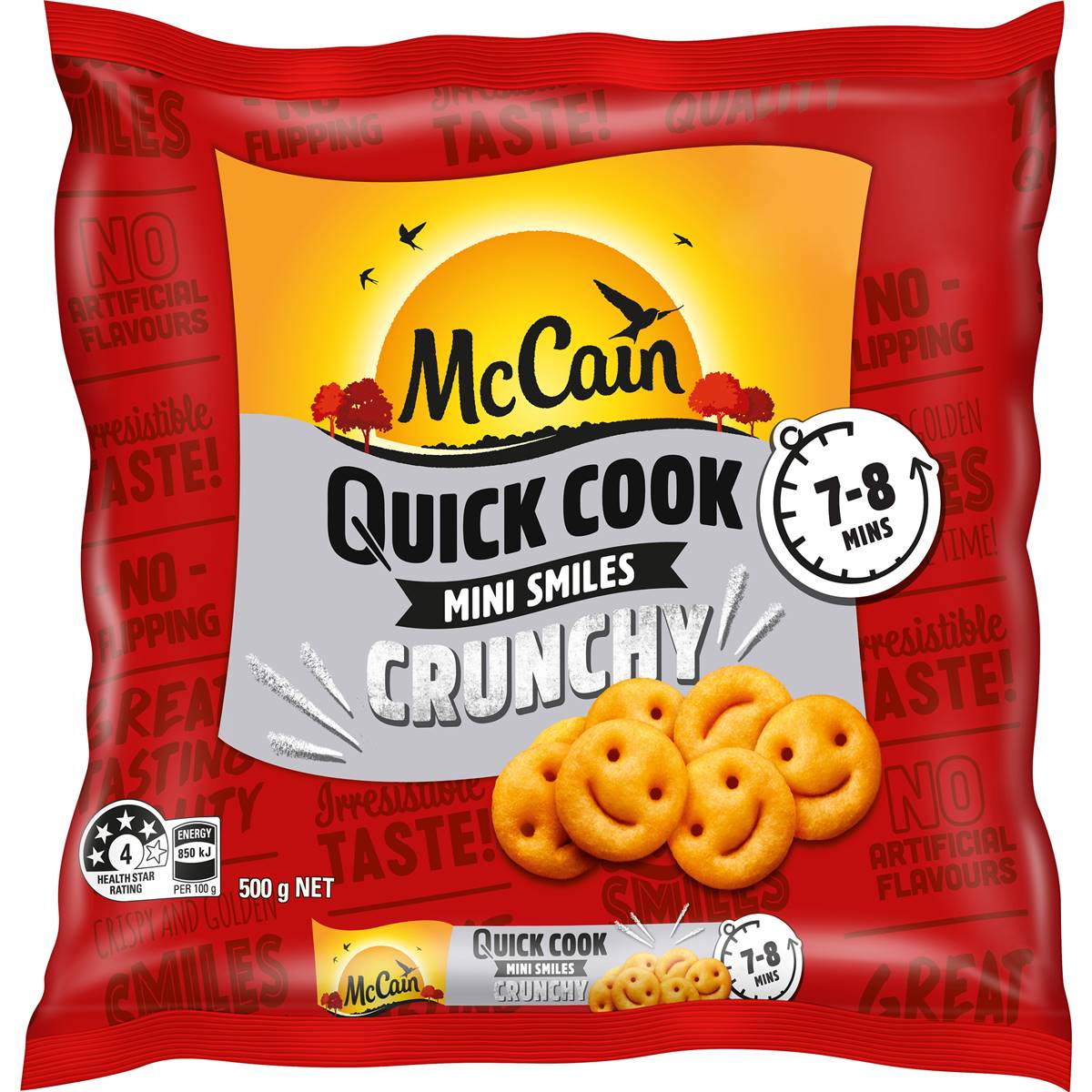 Calories in Mccain Quick Cook Fries Straight Cut Crunchy calcount