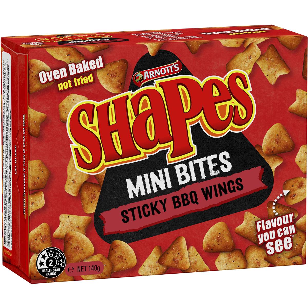 Calories in Arnott's Original Bbq Shapes calcount