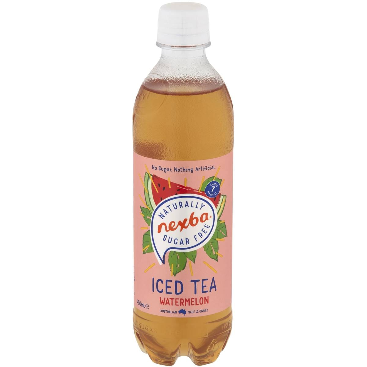Calories in Nexba Watermelon Sugar-free Iced Tea calcount