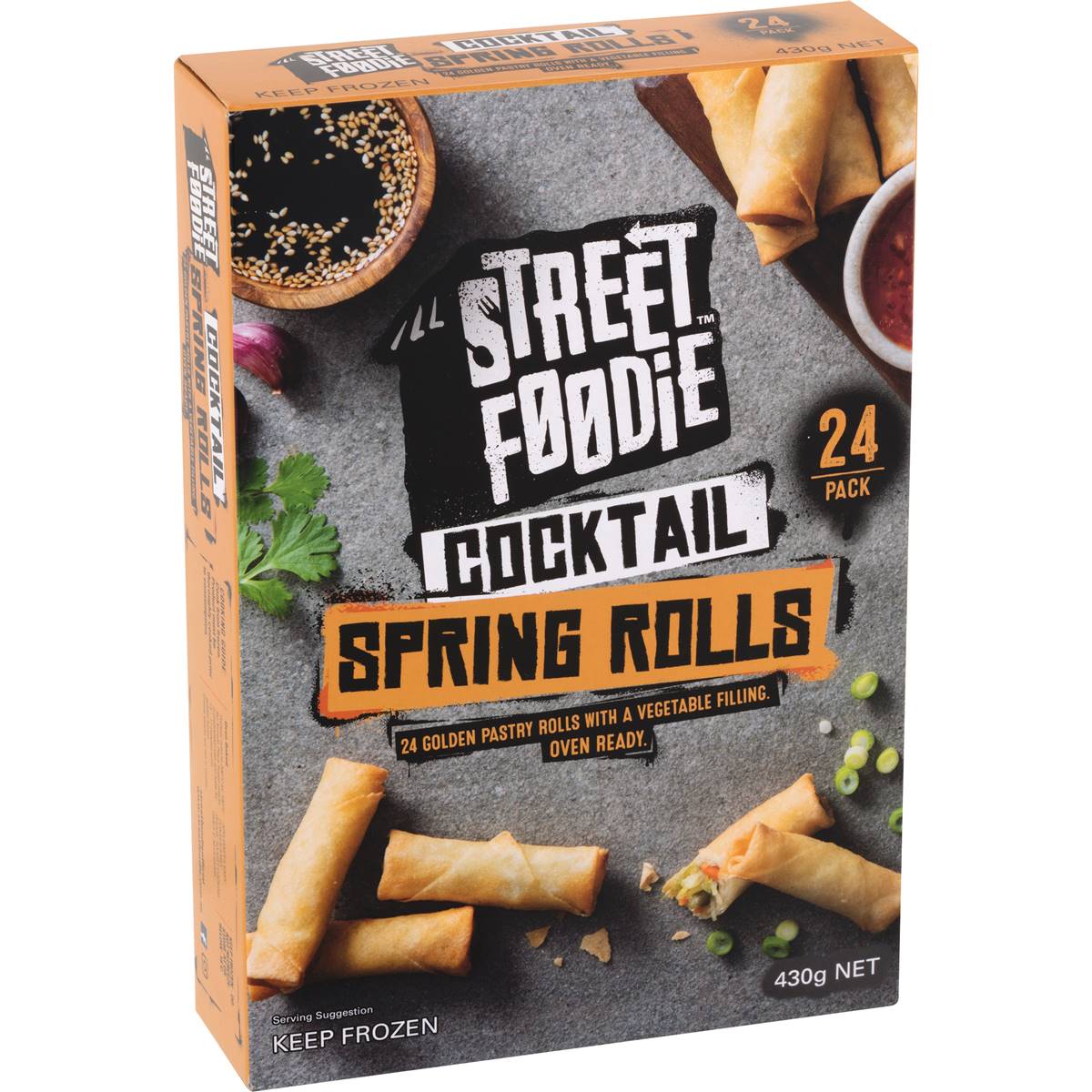 Calories in Street Foodie Thai Spring Rolls calcount