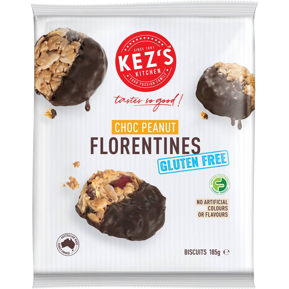 Calories in Kez's Kitchen Chewy Flourless Brownies calcount