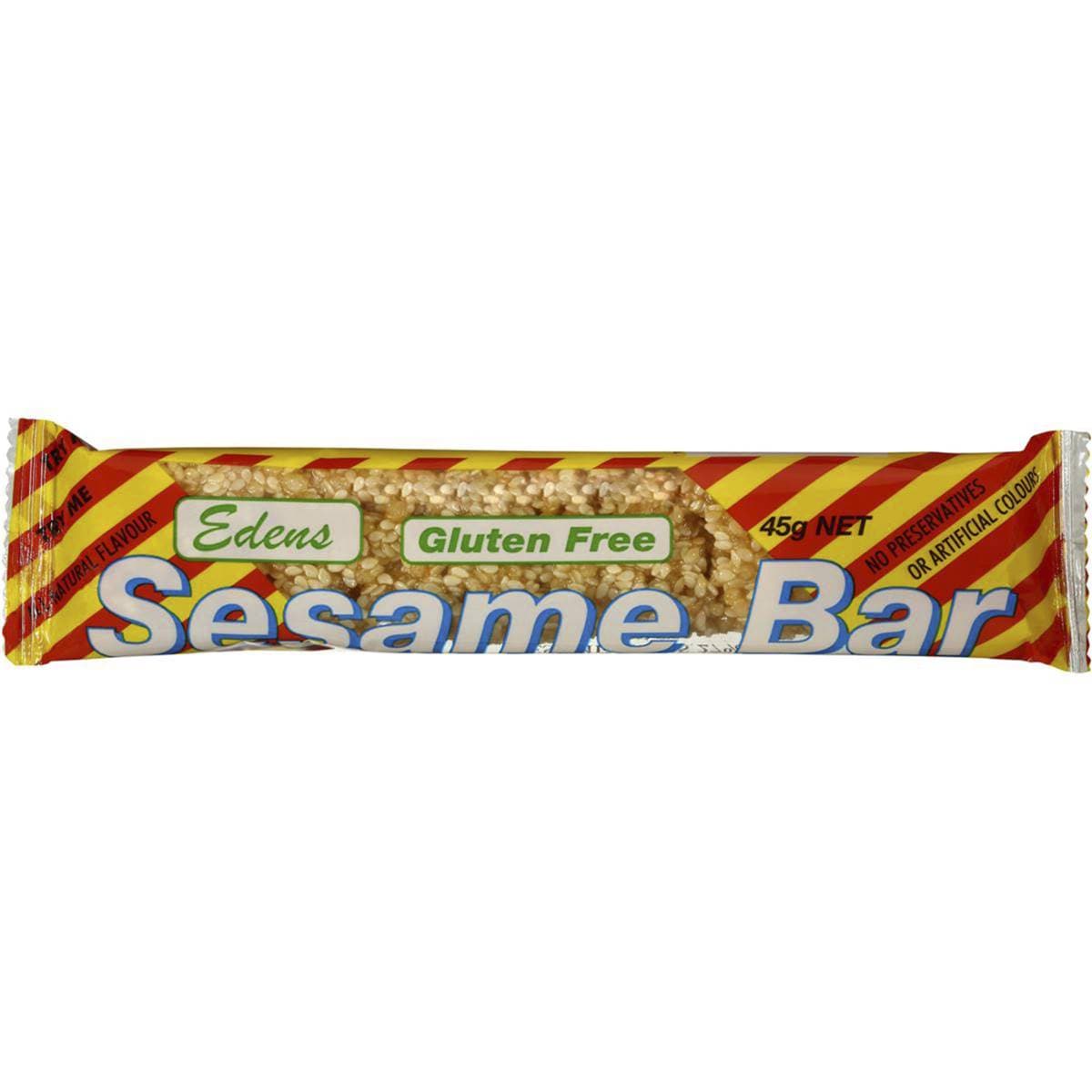 Calories in Edens Bars Sesame Calorie Counter Australia