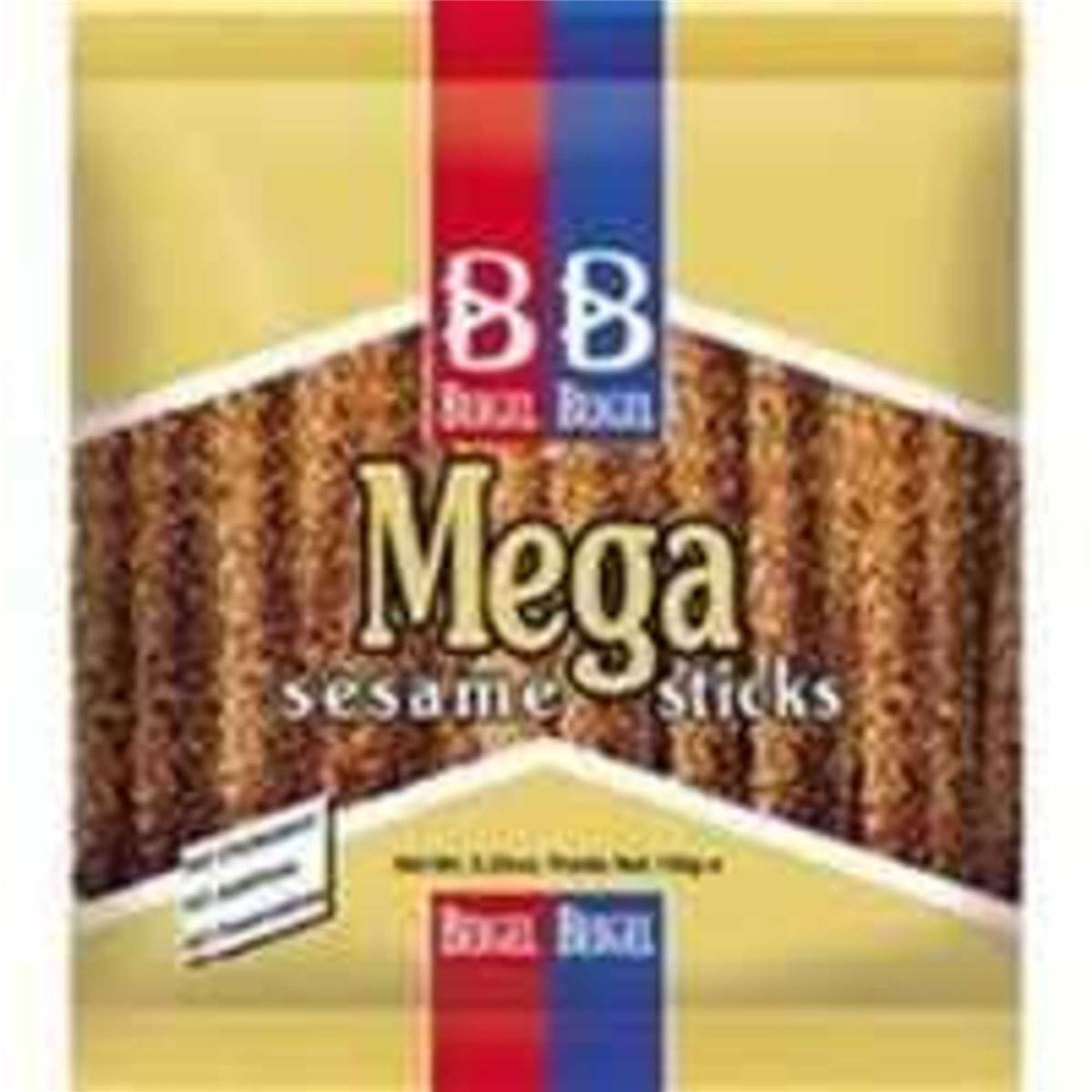Calories in Beigel and Beigel Mega Sesame Sticks Pretzels calcount