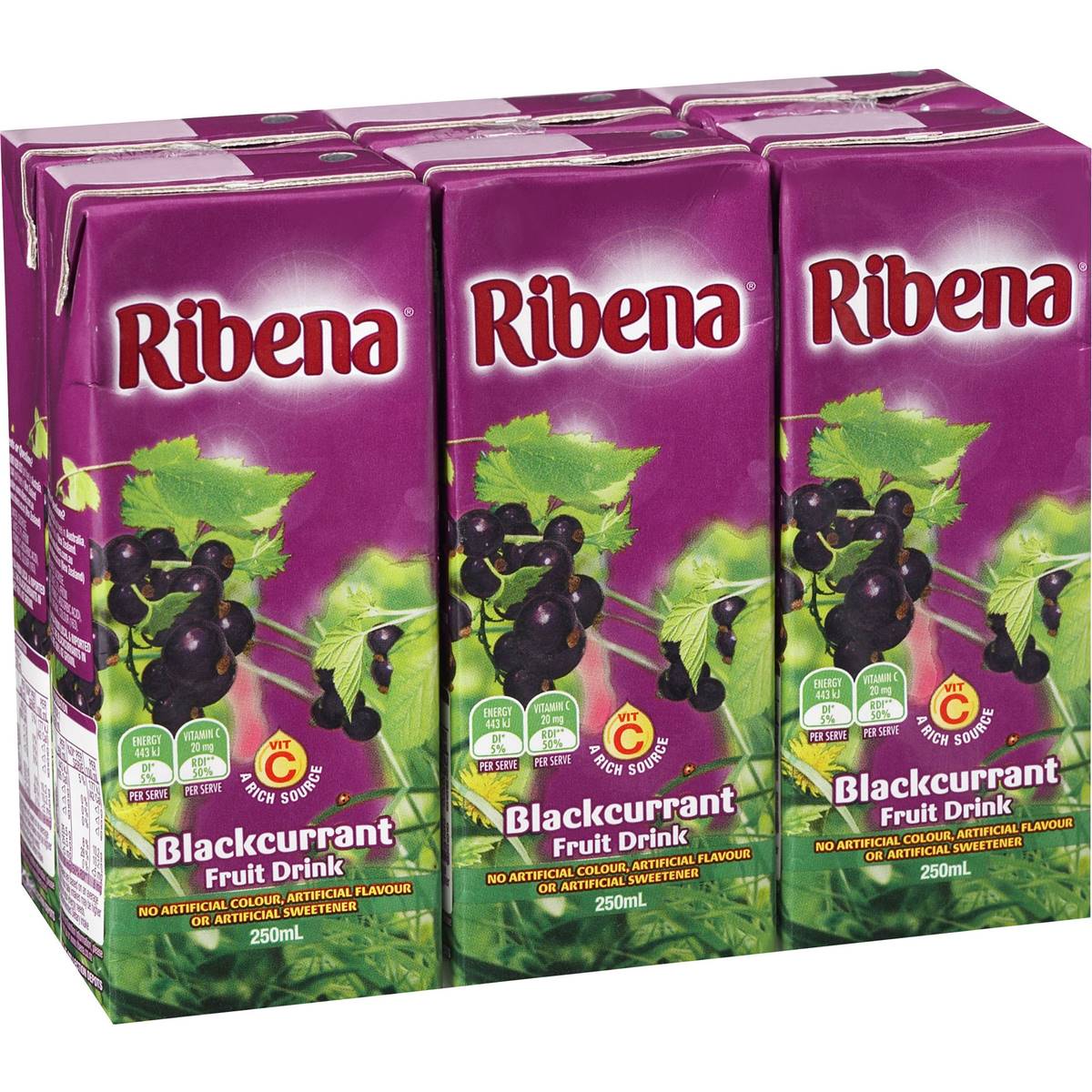 Calories in Ribena Blackcurrant Pouch calcount