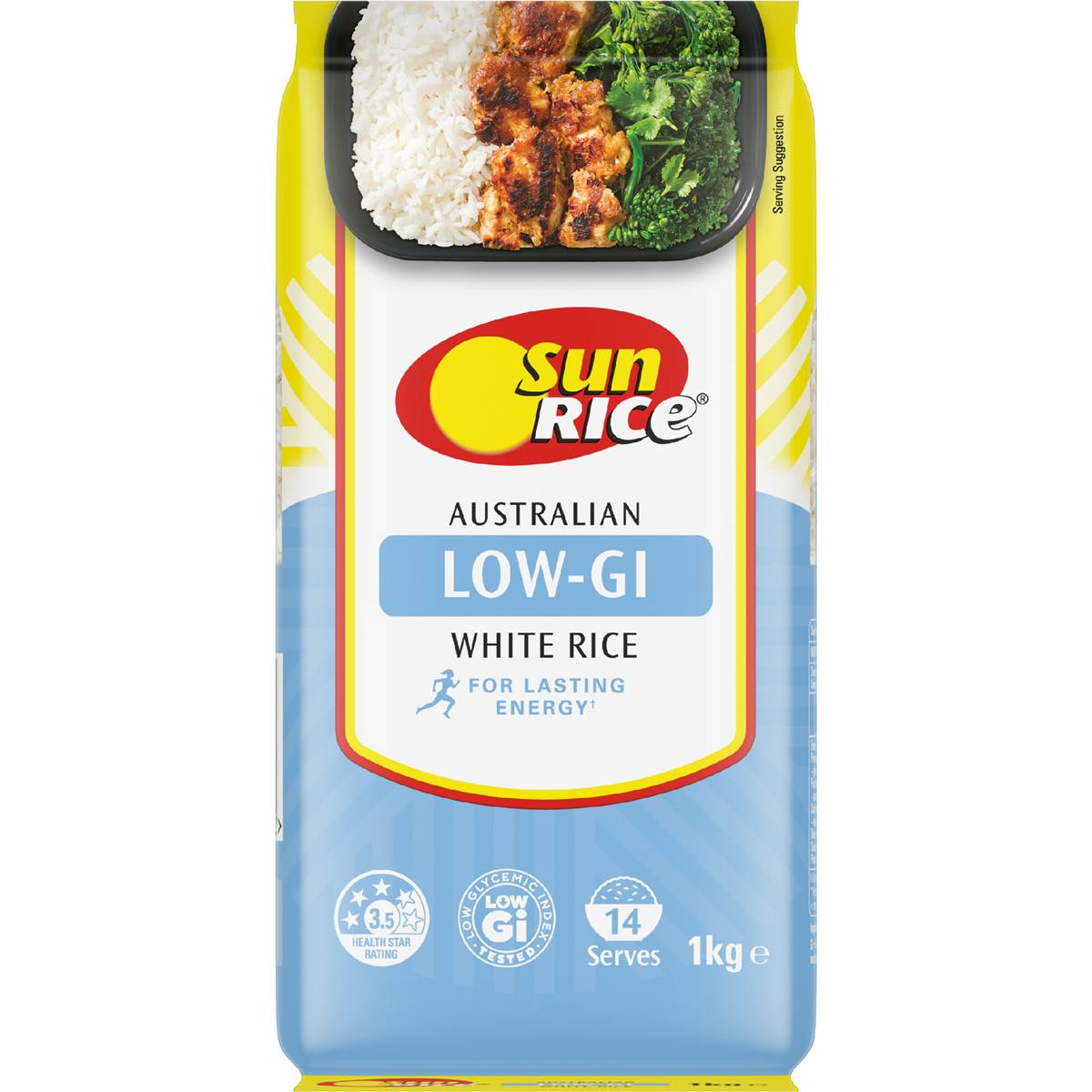 Calories in Sunrice Low Gi White Clever Rice calcount