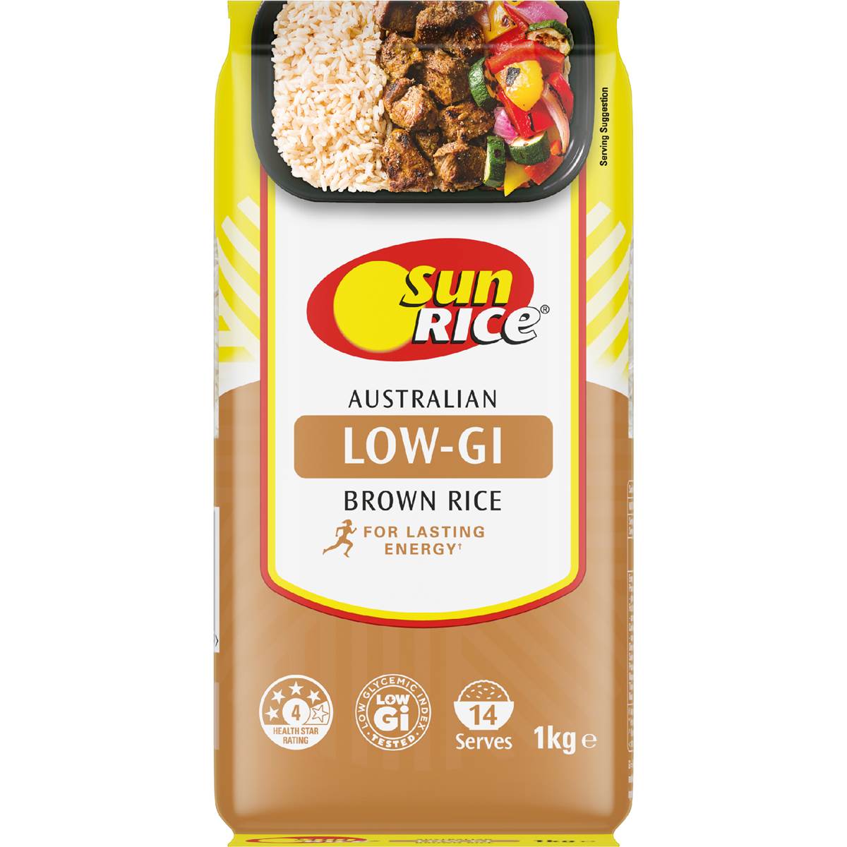 Calories in Sunrice Doongara Low Gi Brown Rice calcount
