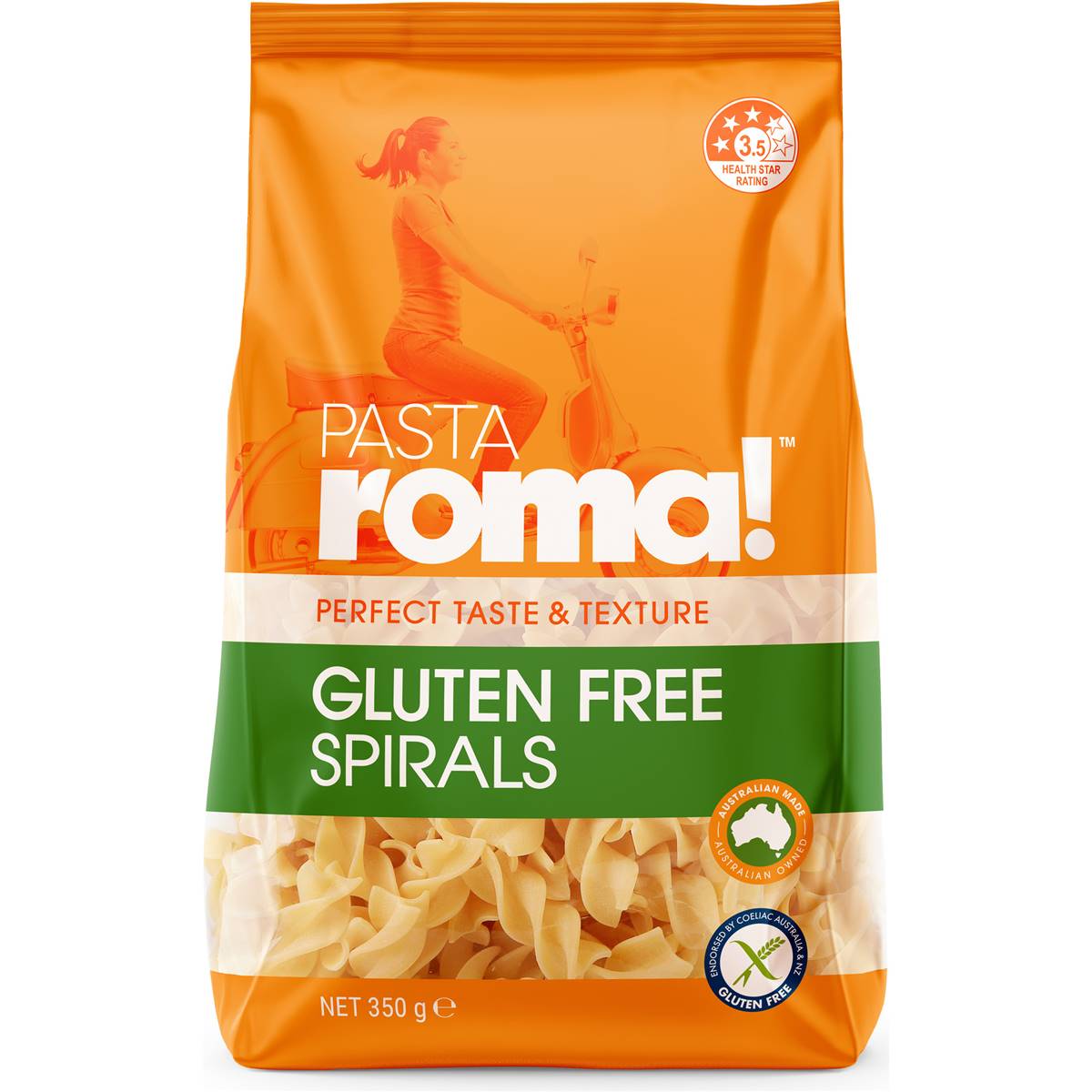 364 calories in Pasta Roma Gluten Free Macaroni (100g) calcount