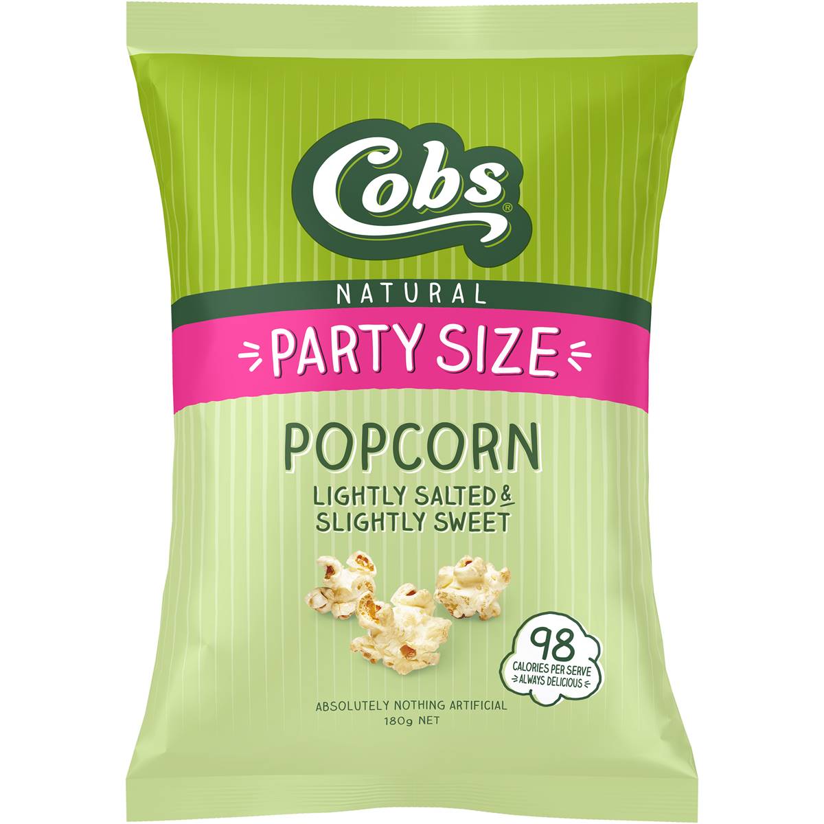 Calories in Boost Juice Lightly Salted, Slightly Sweet Organic Popcorn ...