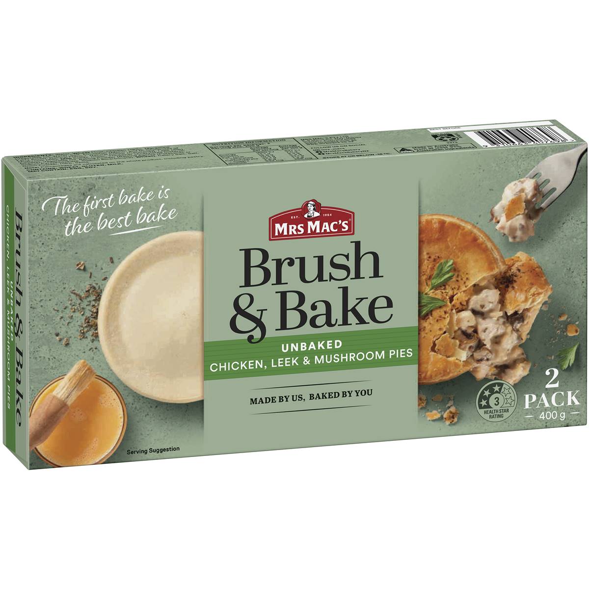 Calories in Mrs Macs Oven Fresh Premium Steak Pies calcount