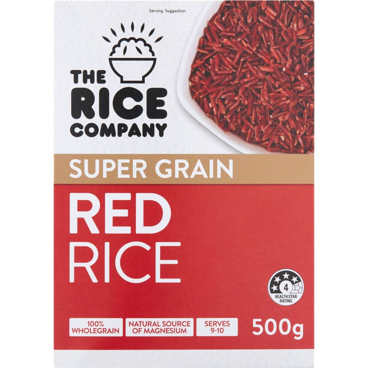 Calories in SunRice Red Rice, raw calcount