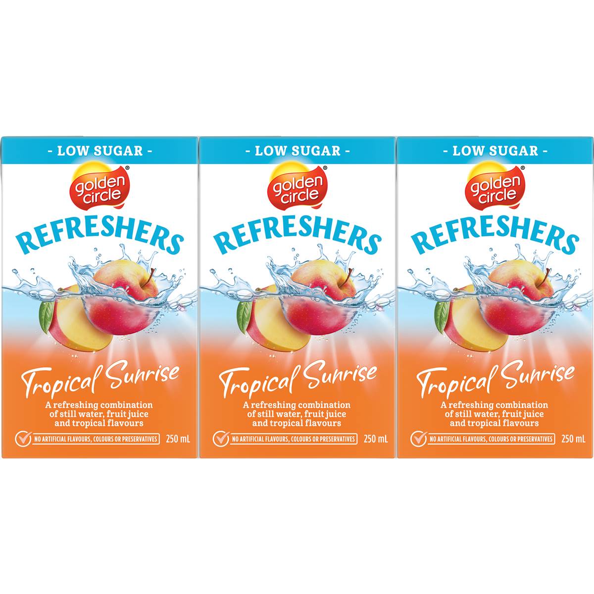 Calories in Golden Circle Cool Crush Refreshers Popper Low Sugar ...